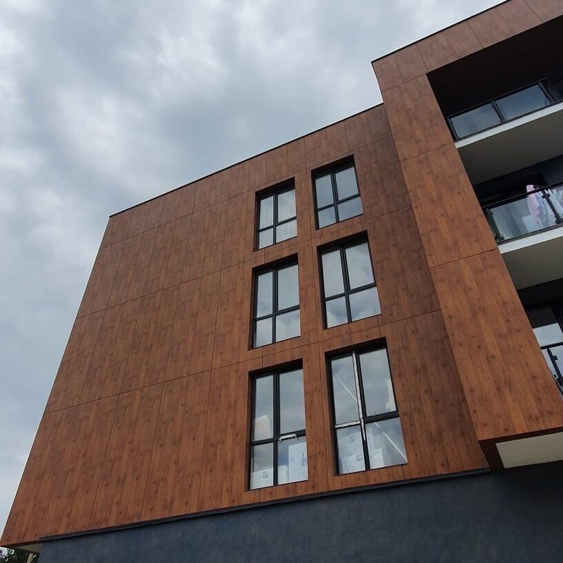 10% Off HPL Facade Panels Prices - HPL Touch Wood